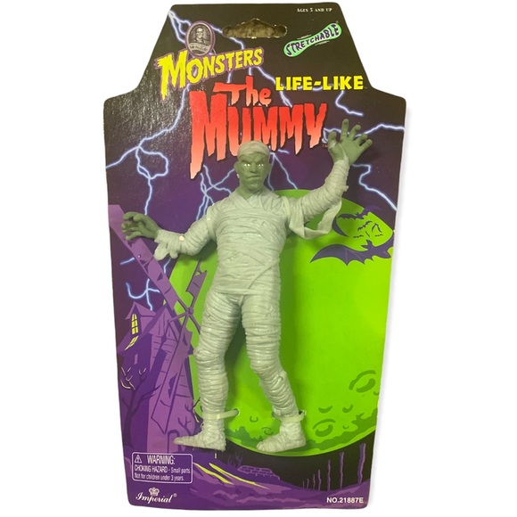 Vintage | Toys | Monsters Vtg The Mummy Life Like Stretchable Toy ...